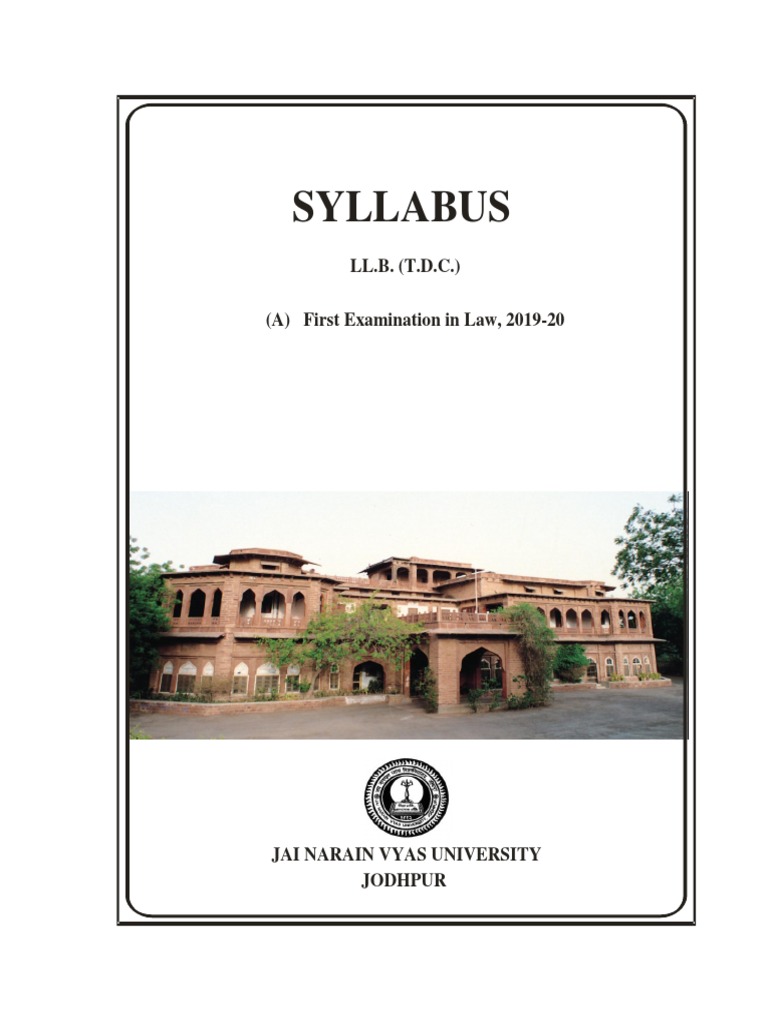 LLB 1st Year 2019-20 | PDF | International Law | Civil Law (Legal System)