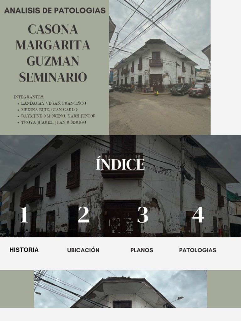 Análisis de la Casona Margarita Guzmán | PDF