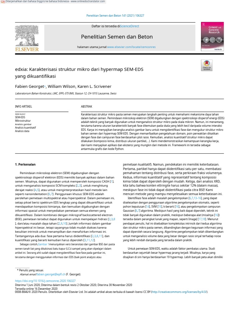 Edxia Microstructure Characterisation From Quantified - Compressed - En.id | PDF | Sains ...