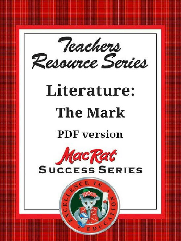 Literature Resource Pack - The Mark | Download Free PDF | Dystopia | Novels