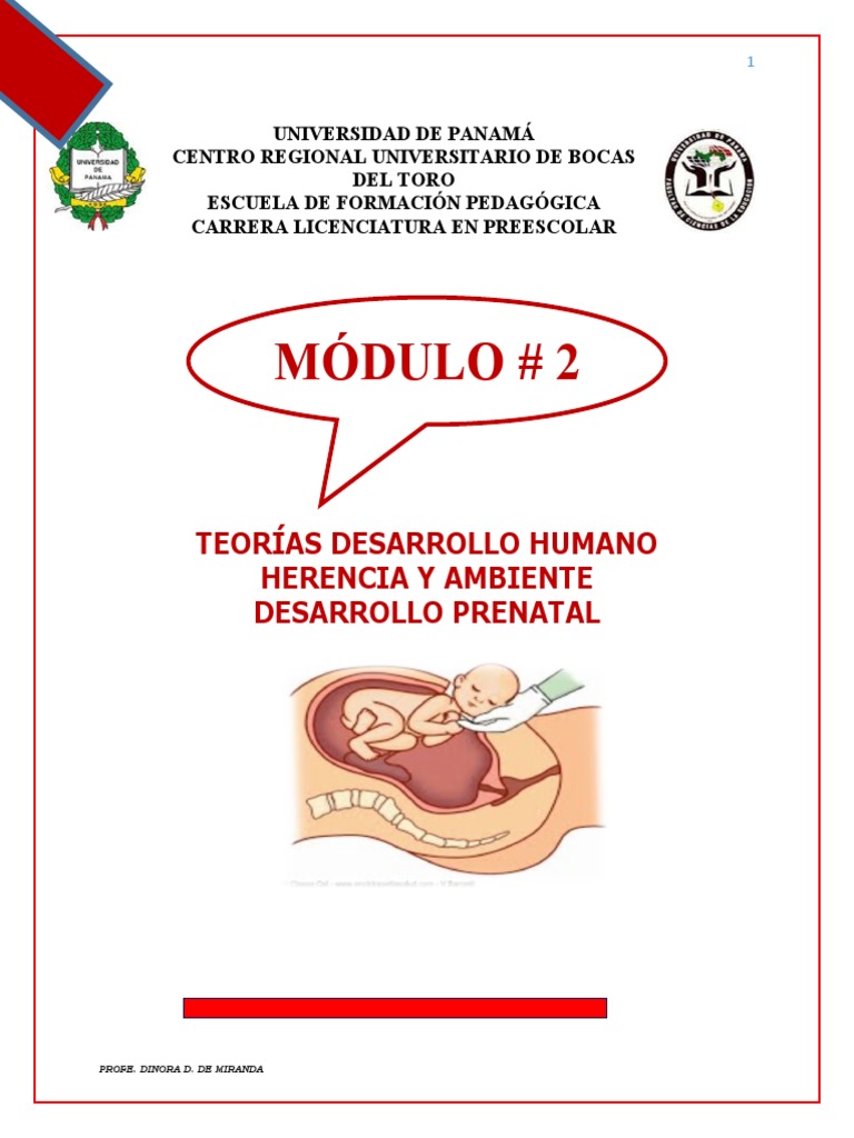 Módulo 2. Teorias Del Desarrollo Humano 2 | PDF