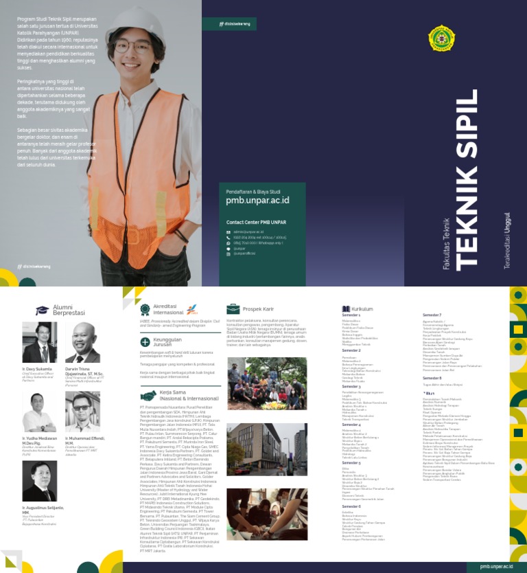 Brosur Prodi 2022 - Teknik Sipil | PDF