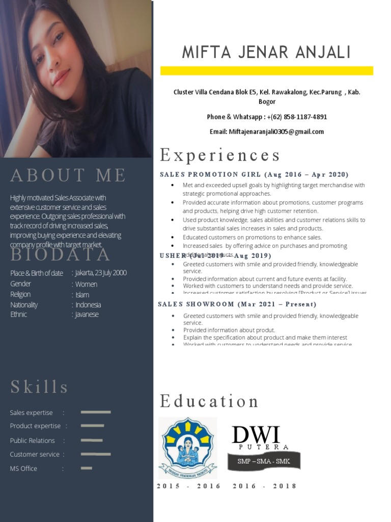 My Resume | PDF | Communication | Business Process