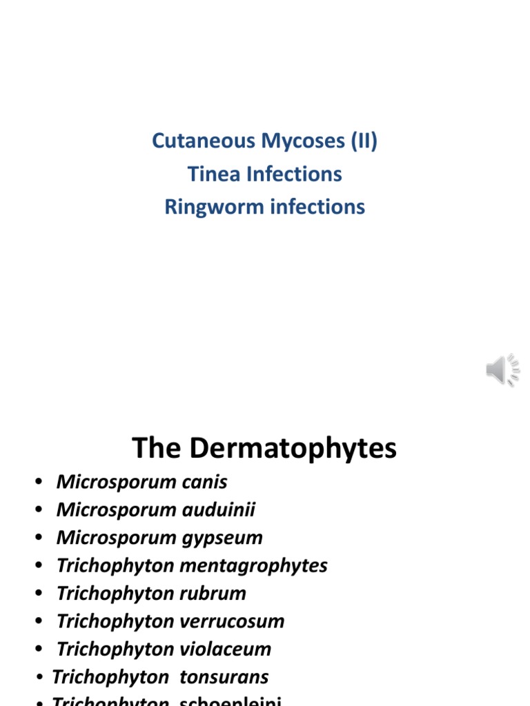 Cm-2-Cutaneous-The Dermatophytes 2 | PDF | Wellness | Science & Mathematics