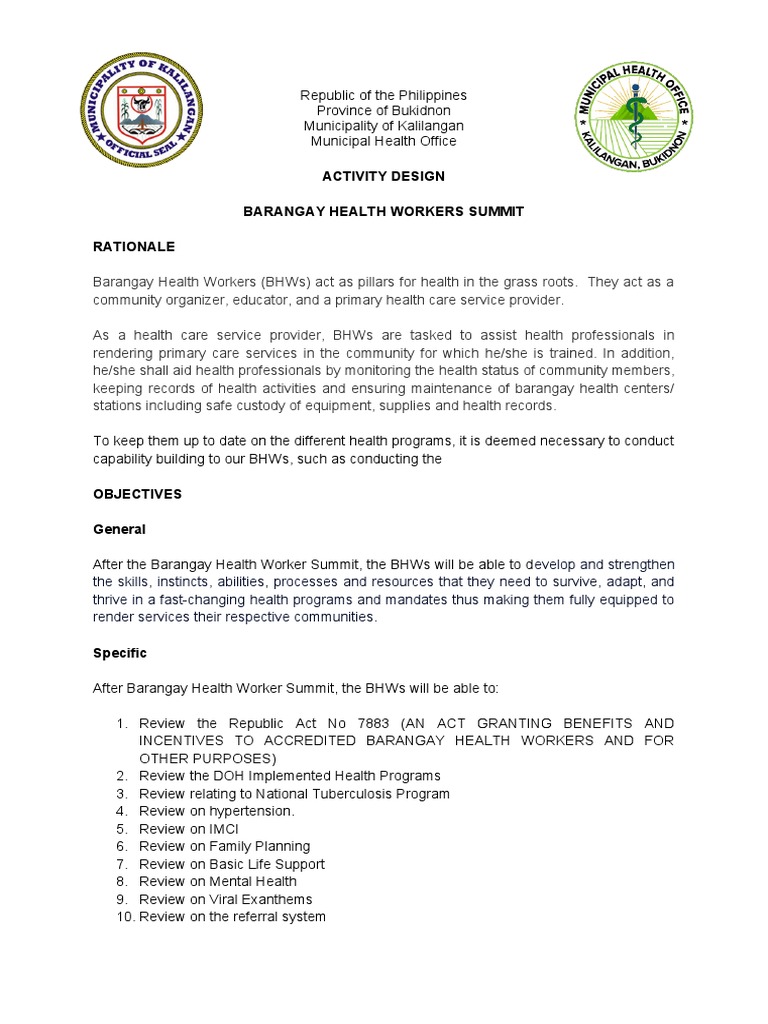 BHW Summit | Download Free PDF | Health Professional | Health Care