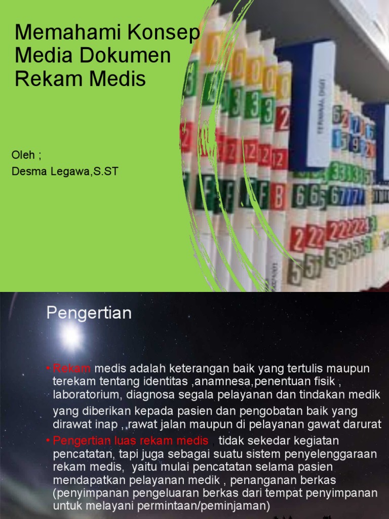 TM 1 Memahami Konsep Media Dokumen Rekam Medis | PDF