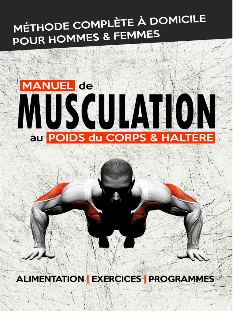 Manuel de Musculation - Poids Du Corps Et Haltère | PDF