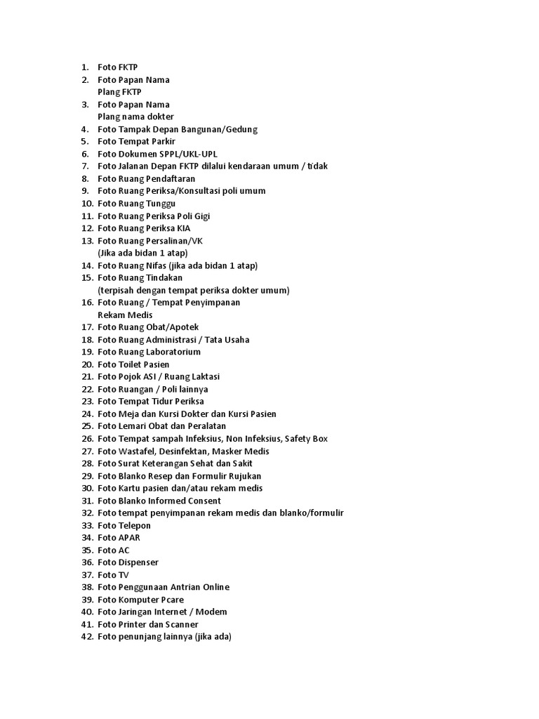 Foto Utk PPT FKTP | PDF