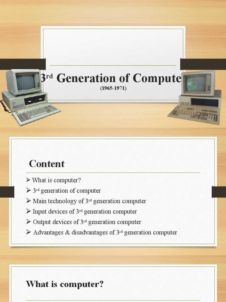 3rd Generation of Computer | PDF