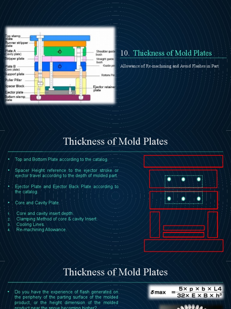 Thickness of Mold Plates | PDF
