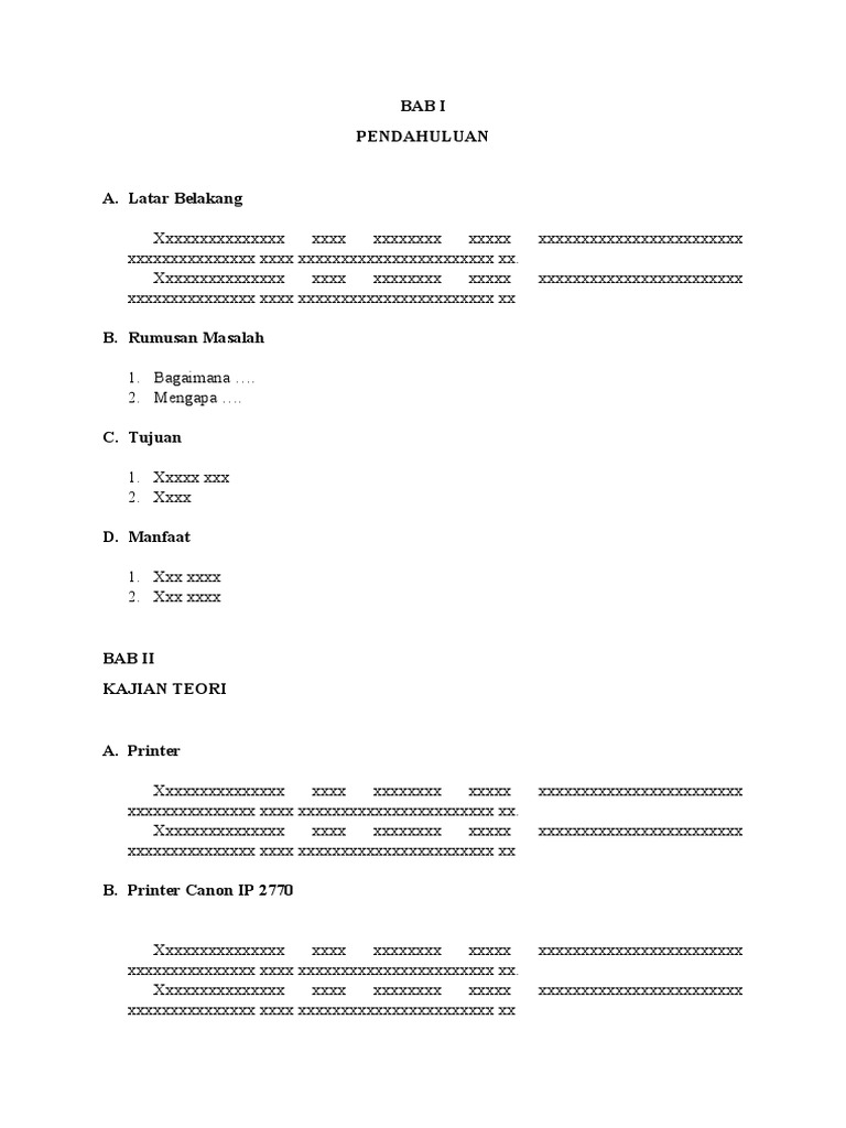 TEMPLATE LAPORAN Irwan | PDF
