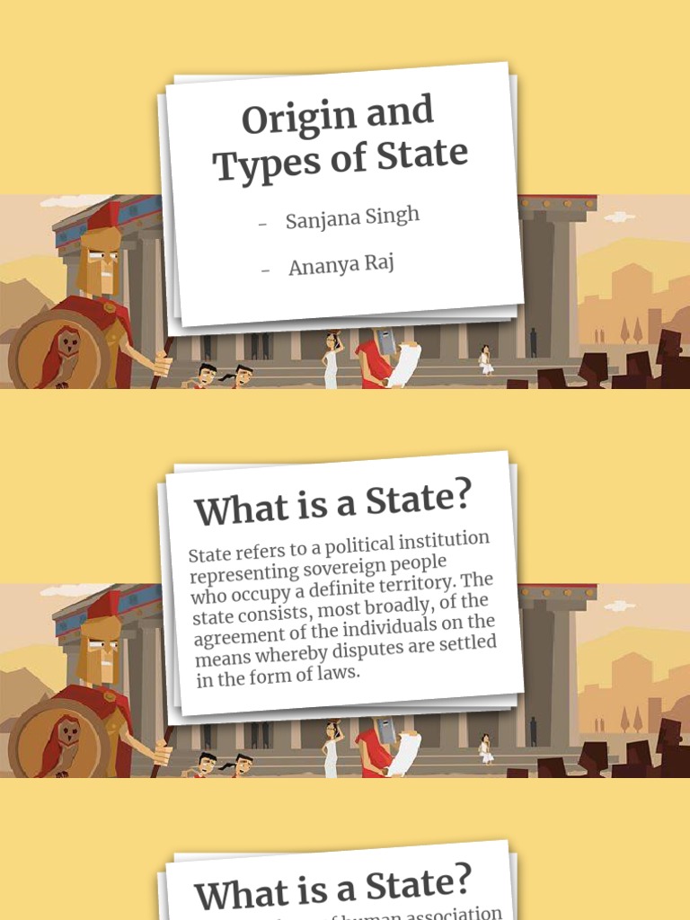 Origin and Types of State | PDF