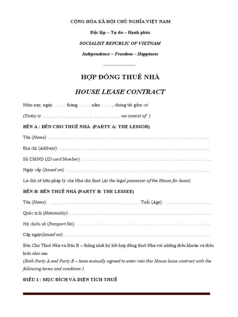 Hop_dong_thue_nha_song_ngu | PDF