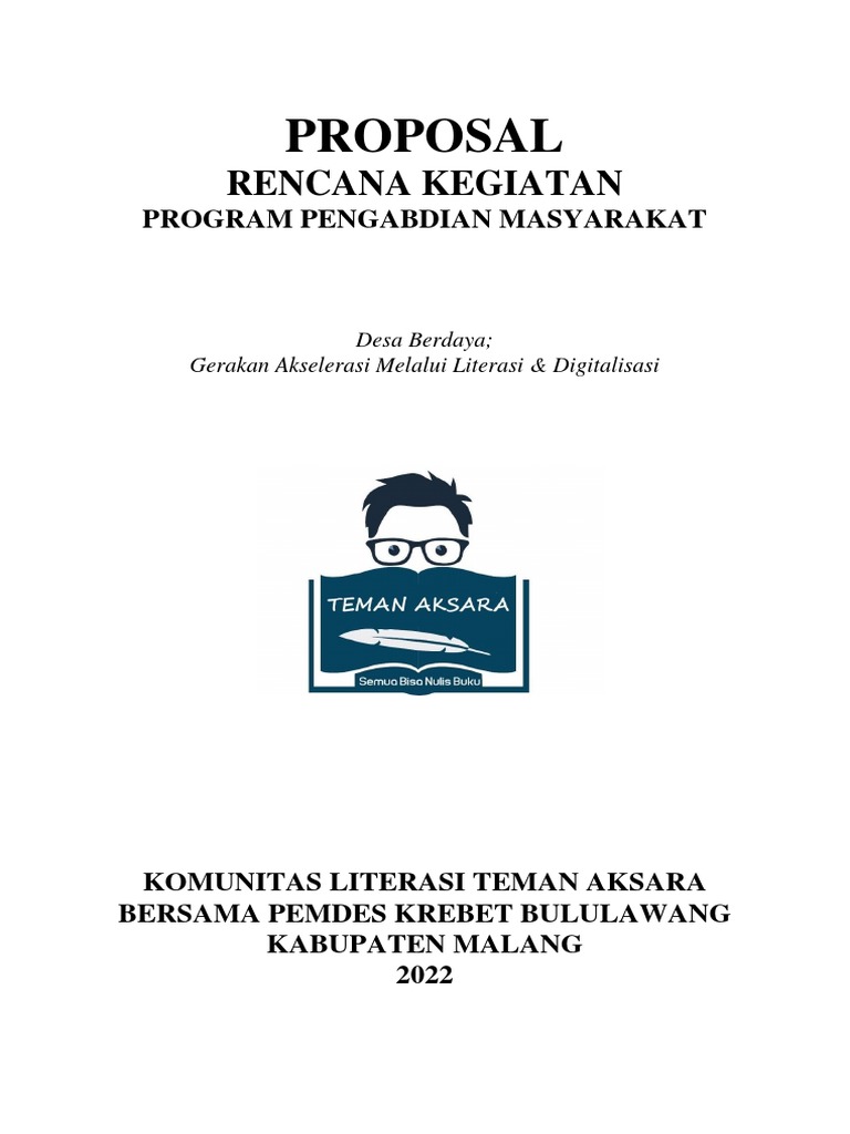 Proposal Pengabdian Masyarakat | PDF