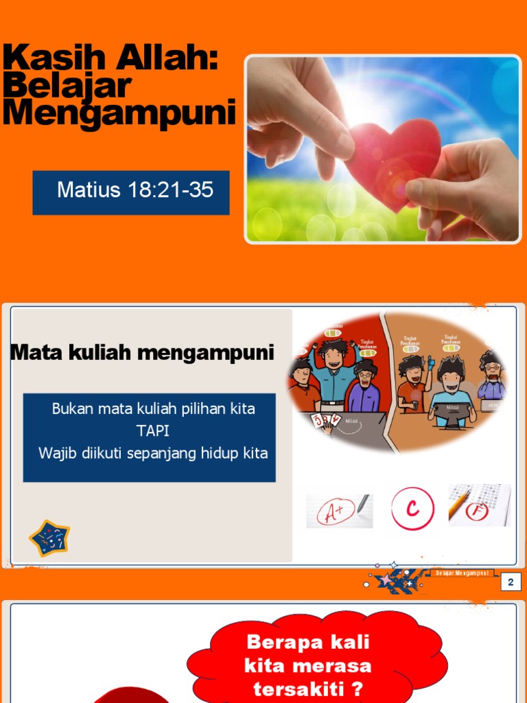 Khotbah Mengampuni | PDF