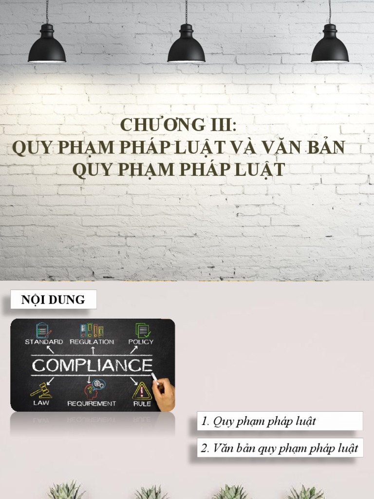 Chuong 3 - Quy Pham Phap Luat Và Van Ban Quy Pham Phap Luat | PDF