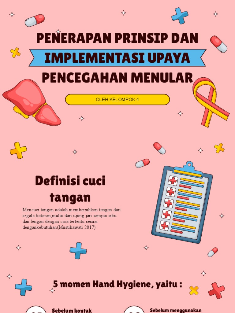 Panduan Cuci Tangan dan APD untuk Pencegahan Infeksi | PDF