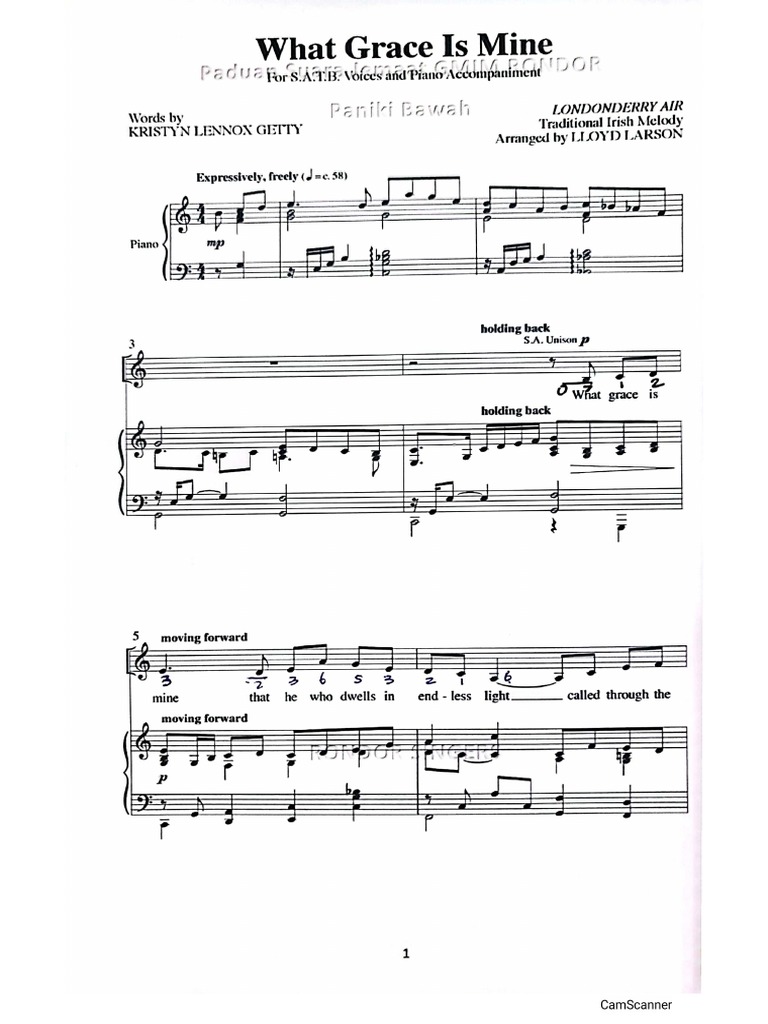 What Grace Is Mine | PDF