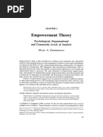 Perkins, Douglas D., Et Marc A. Zimmerman, "Empowerment Theory ...