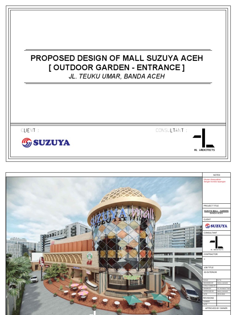 Exterior Mall Suzuya Banda Aceh | PDF