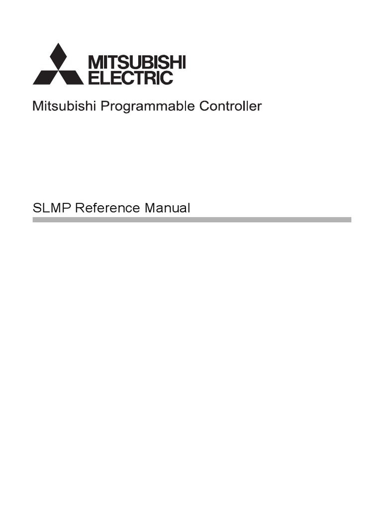MITSUBISHI - Manual - PLC - Iq-R - SLMP Connect C# MrJ4B | PDF | Transmission Control Protocol ...