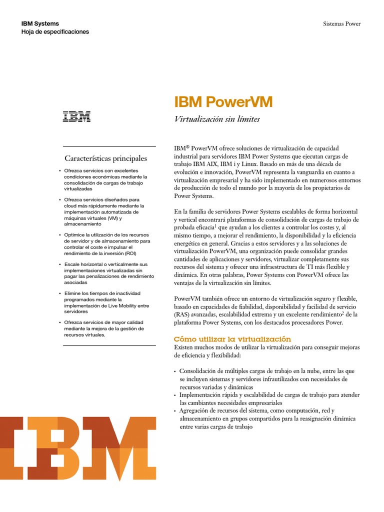 IBM - Power - VM | PDF