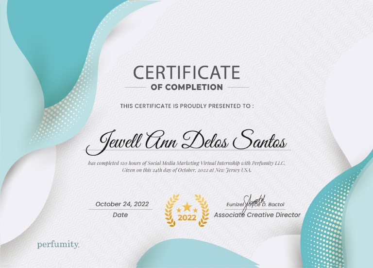 Jewell Ann Delos Santos_Completion_Perfumity_2022 | PDF