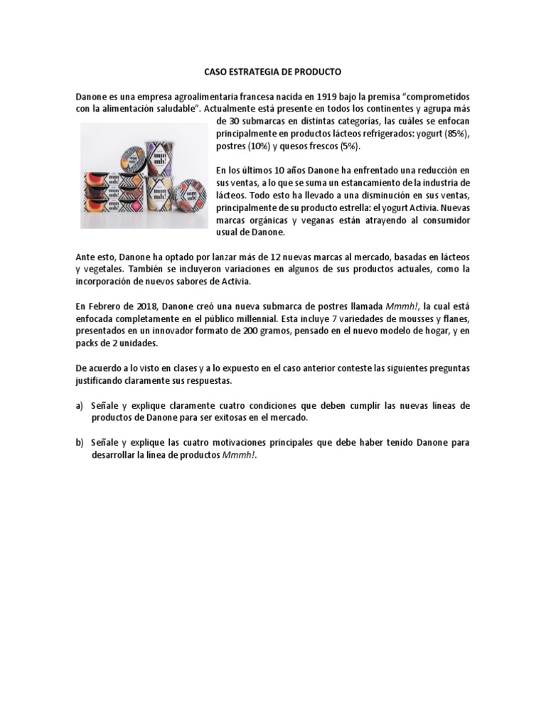 Caso Danone | PDF