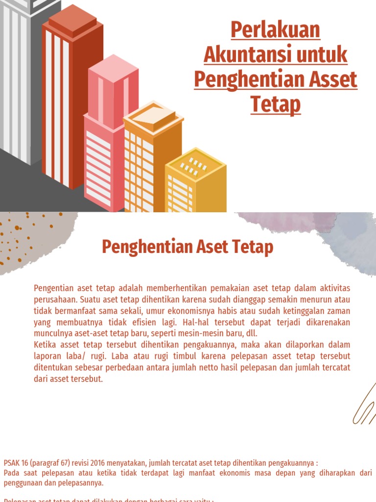 Kelompok 7 Maftuhah Nurul Alfida - Penghentian Asset Tetap, Aset Sumber ...