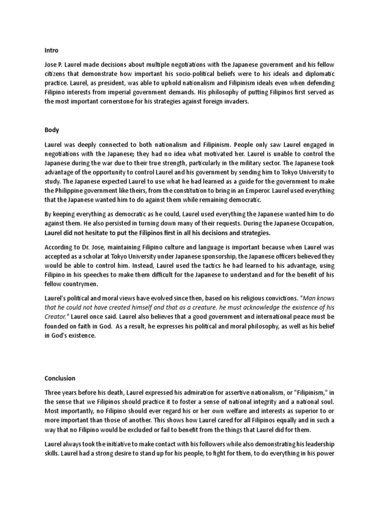 JPL Position-Paper | PDF | Empire Of Japan | Nationalism