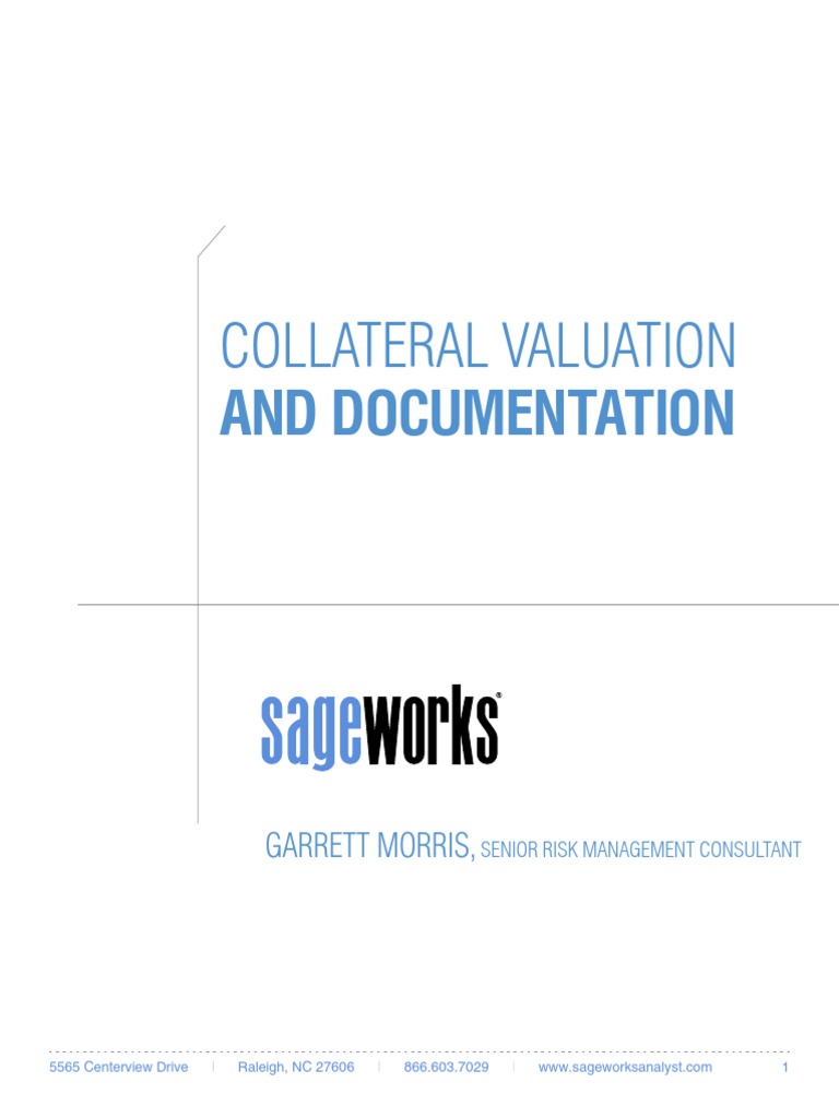 Collateral Valuation and Documentation | PDF | Loans | Present Value