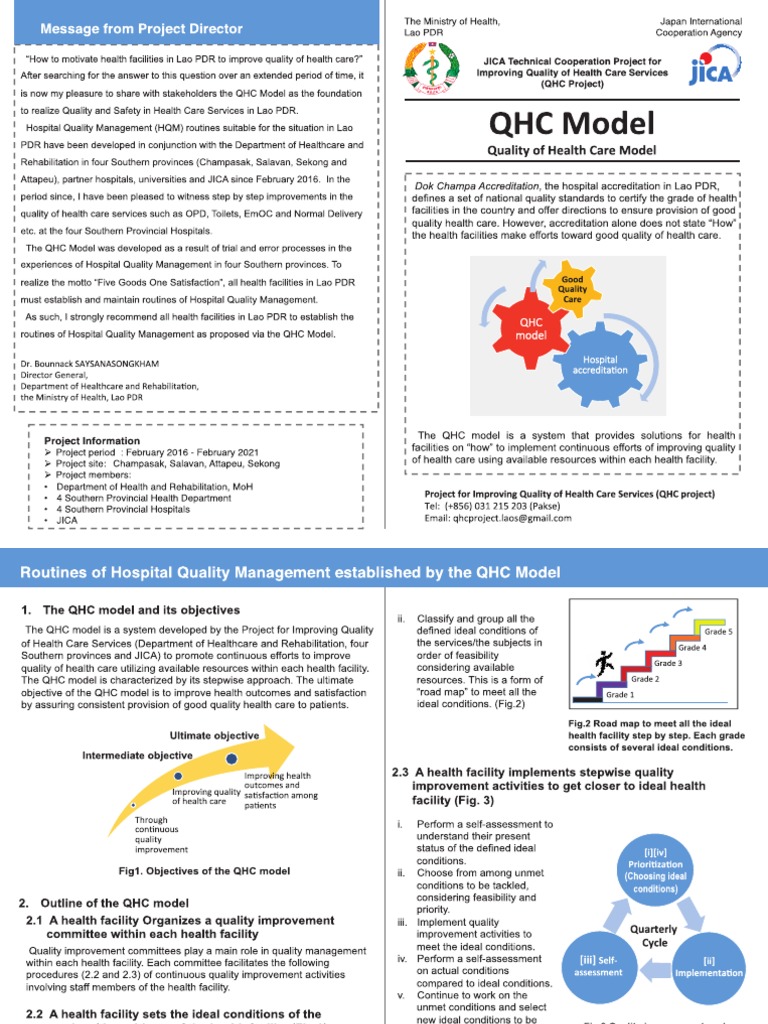 2019 - JICA - Quality of HealthCare (QHC) Project - Dok Champa | PDF