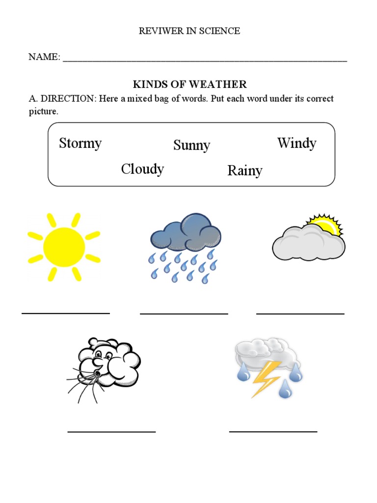 Kindergarten Science Reviewer | PDF