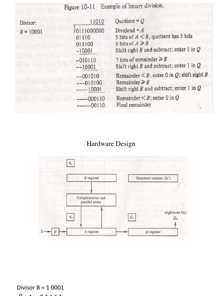 Unit-2 and Unit-3 Divisor - IEEE754 - Hypothetical CPU - Control Unit | PDF | Central Processing ...