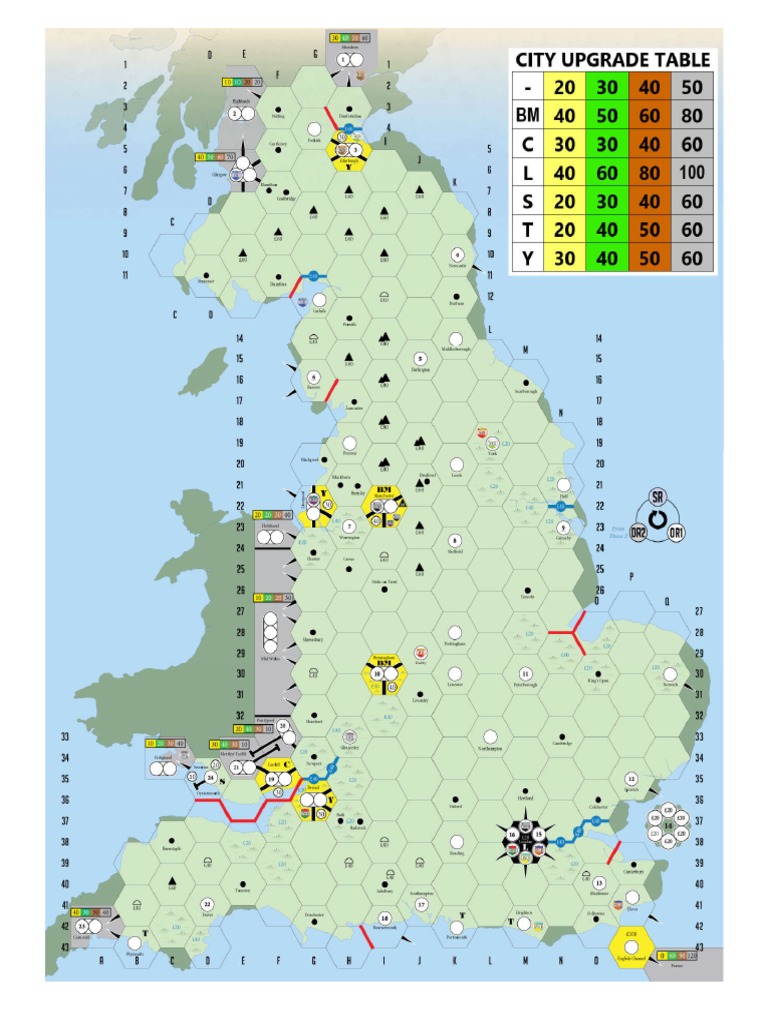 1822 Player Aid v2 | PDF