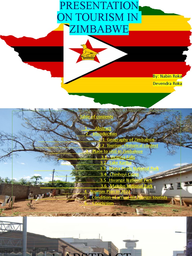 Presentation On Tourism in Zimbabwe | PDF