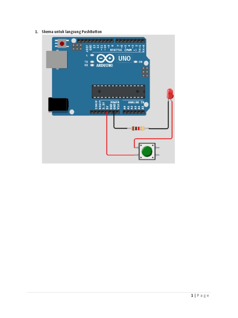 Skema Untuk PushButton 4 | PDF