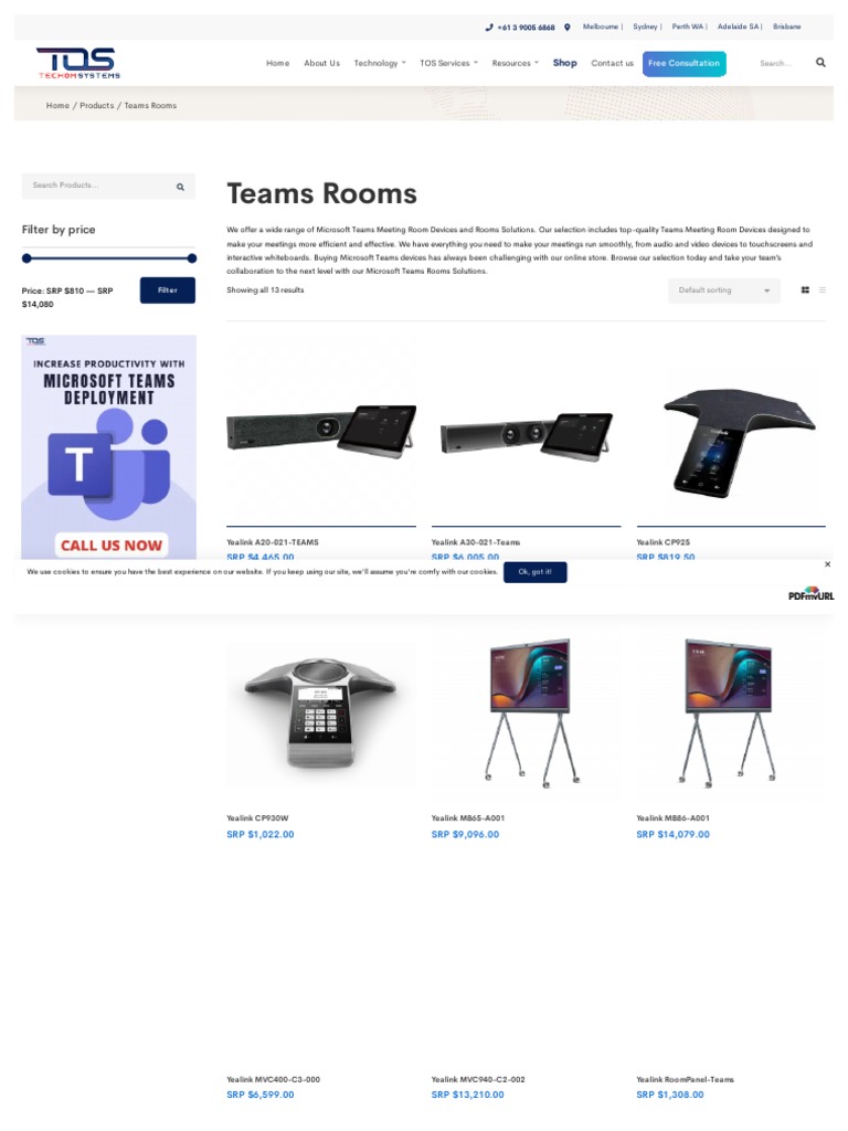 Microsoft Teams Rooms Solutions | PDF | Microsoft | Http Cookie