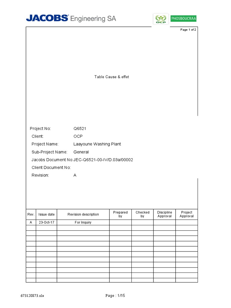Input Output Matrix EXEMPLE | PDF