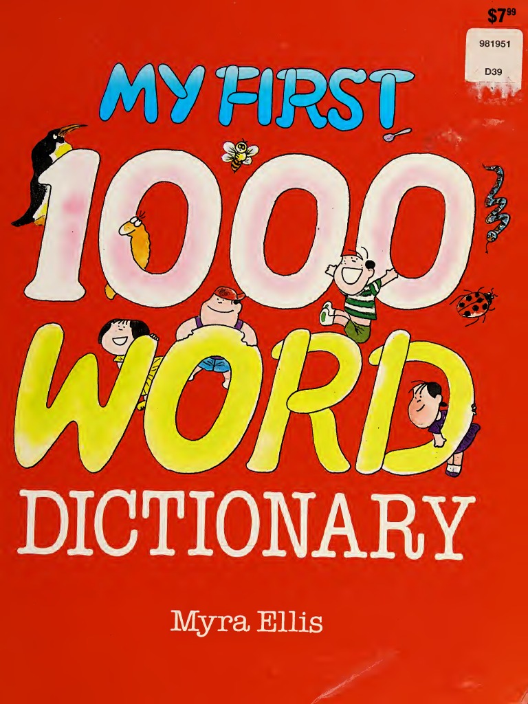 My First 1000 Words Dictionary | PDF