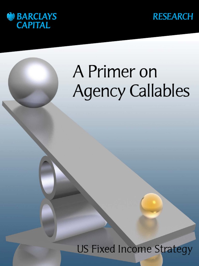 Agency Callable Primer 07mar07 | PDF | Greeks (Finance) | Bond Duration