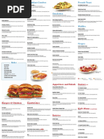 Breakfast and Kickback Menu - Drury Hotels | PDF | Hot Dog | French Fries