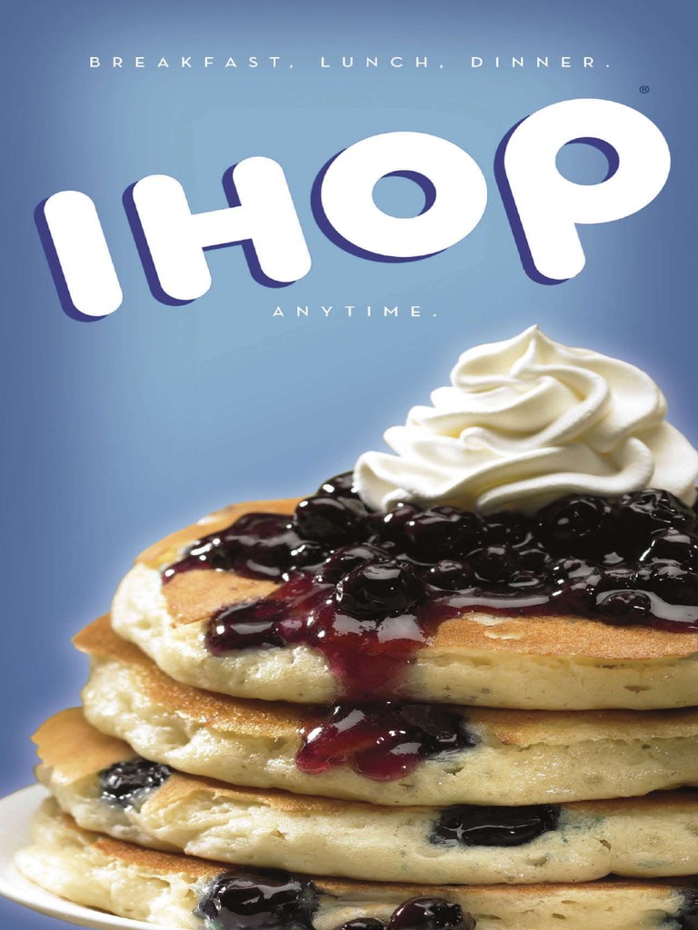 Printable Menu For Ihop
