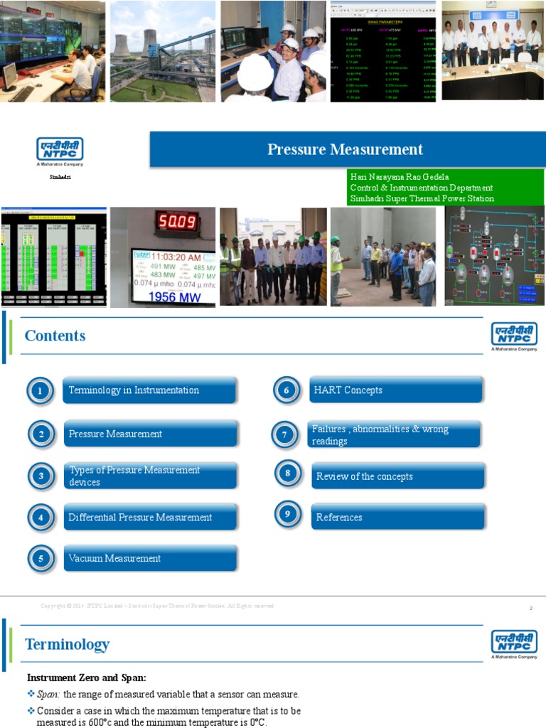 Pressure Measurement | PDF