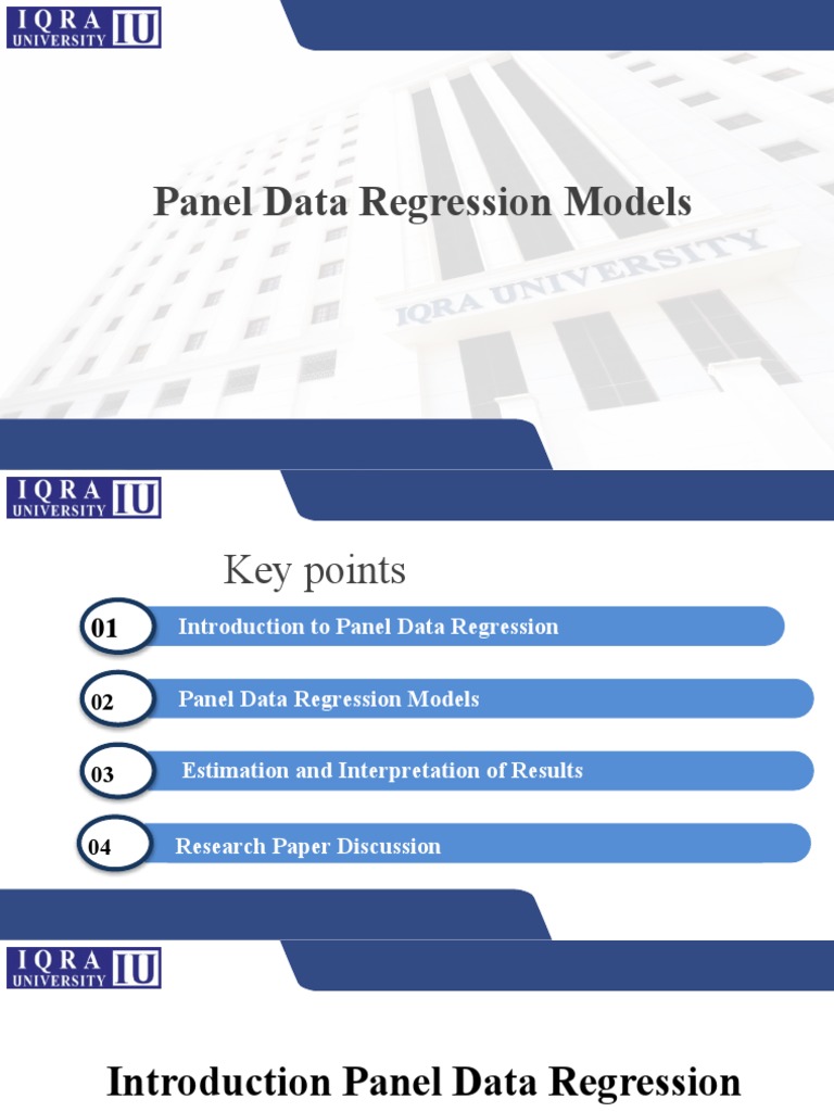 Panel Data Analysis | PDF | Fixed Effects Model | Linear Regression