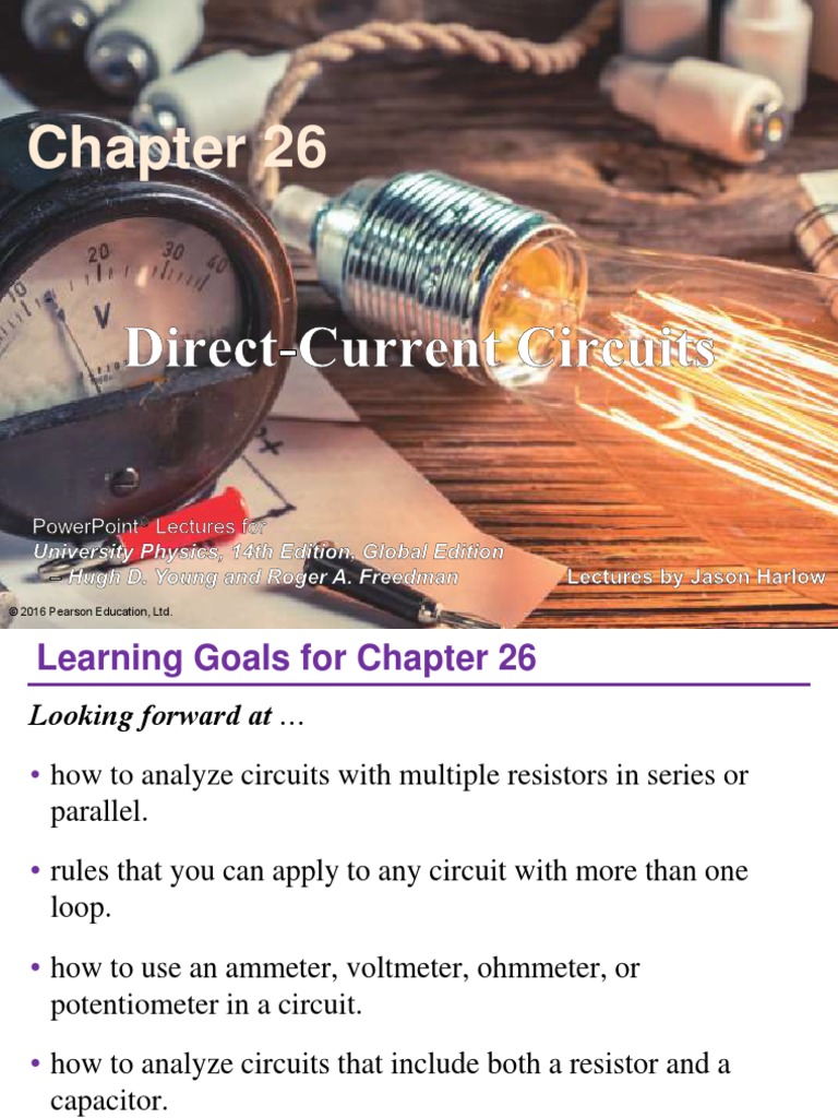 26 Lecture Outline Pdf Series And Parallel Circuits Voltage 2999