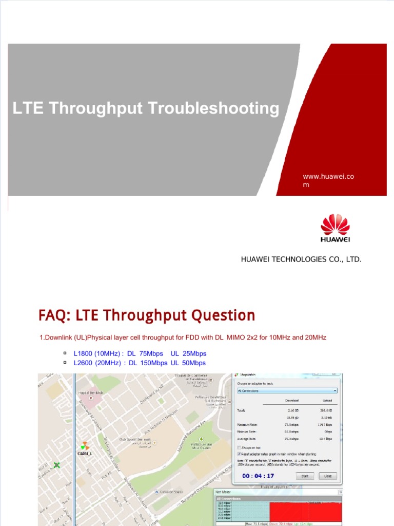 Dokumen - Tips Lte Basic Actions For Throughput Troubleshooting | PDF | Broadcast Engineering ...
