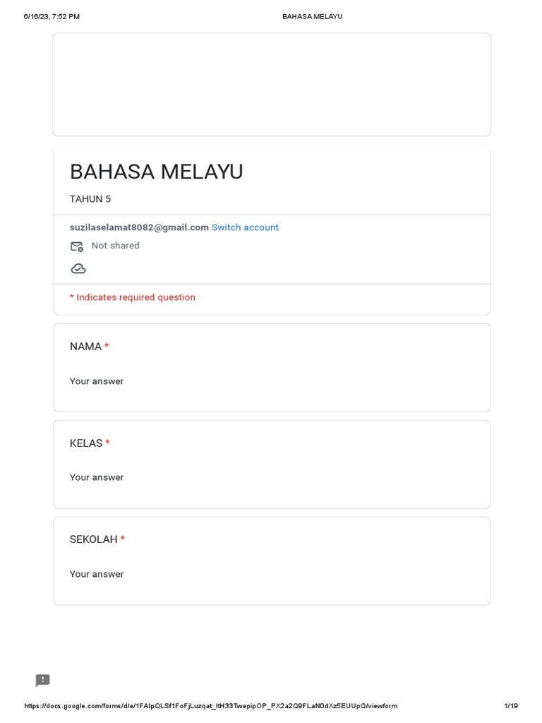 Uasa Darjah 5 Bahasa Melayu | Download Free PDF | Languages Of Asia | Asia