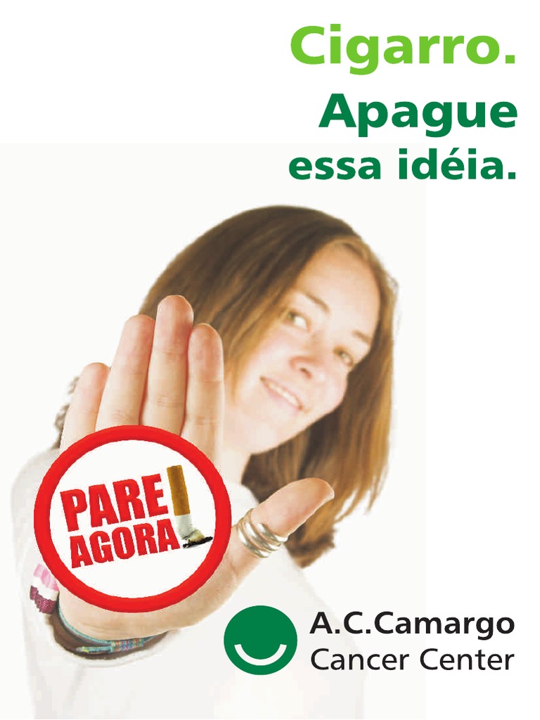 Cartilha Cigarro Apague essa Idéia | PDF