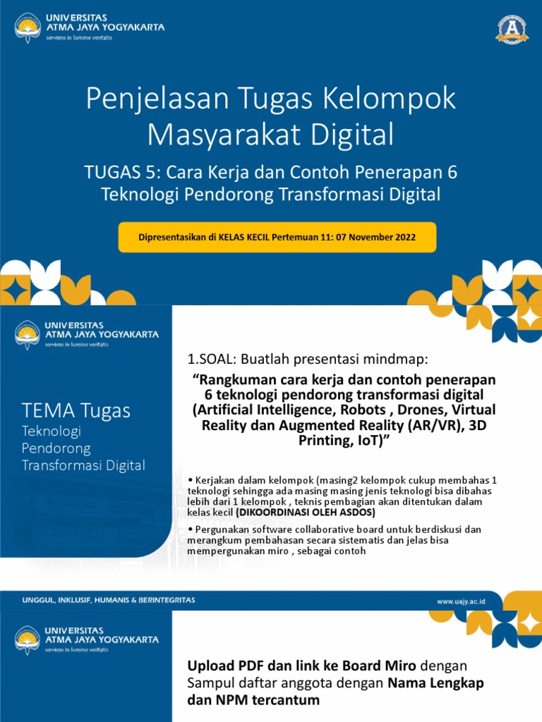 MC - Penjelasan Tugas Mind Map | PDF